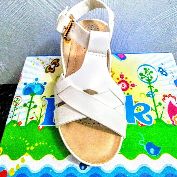 Link | Shoes | New Girls White Wedge Shoe | Poshmark